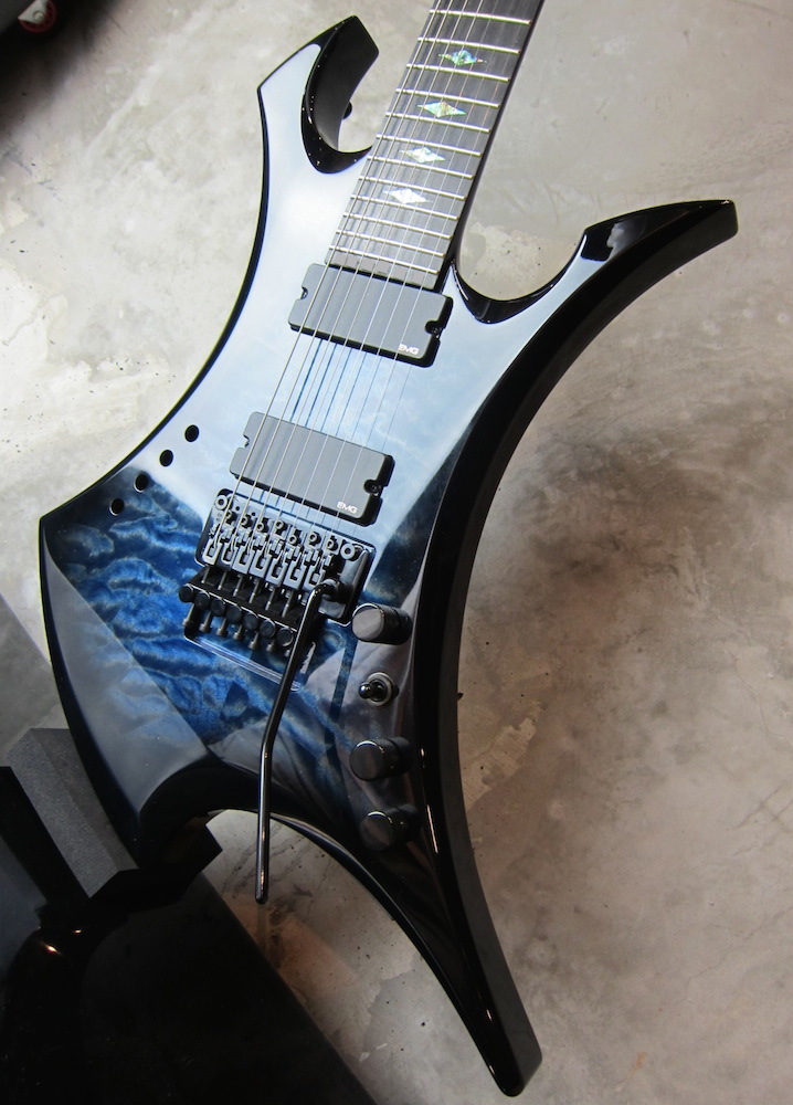 B.C.Rich USA Ignitor 7 String Custom / Blue Burst - 和久屋